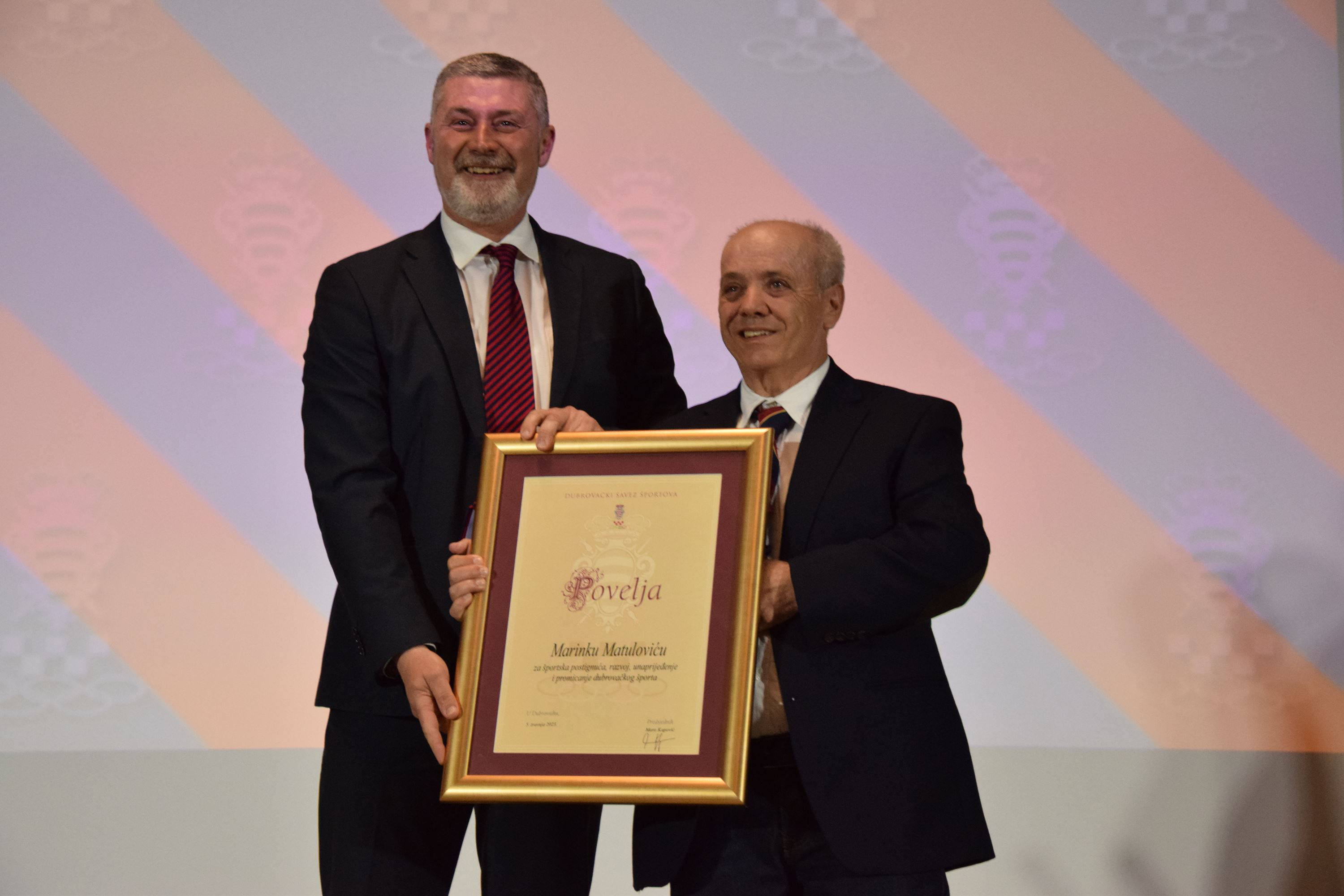 Nakon 40 godina ‘sportskog staža’ Marinko Matulović dobio nagradu za ...