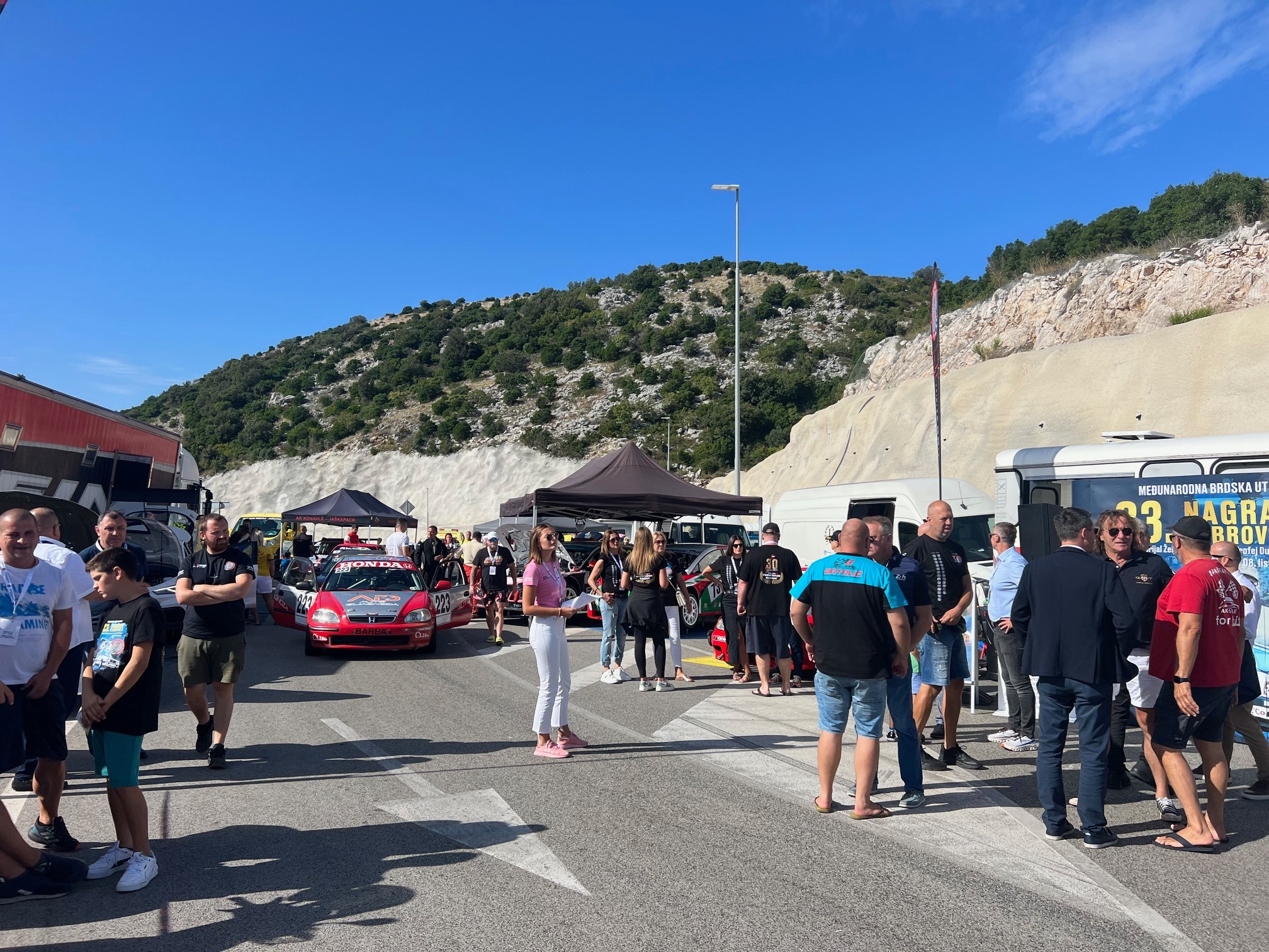 FOTO: Otvorena međunarodna auto brdska utrka od Mosta prema Osojniku ...
